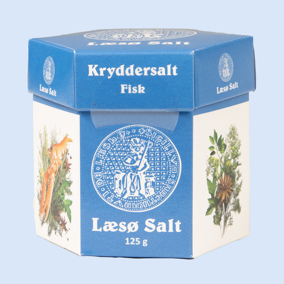 Læsø Kryddersalt Fisk 125 gr. æske – Læsø Salt
